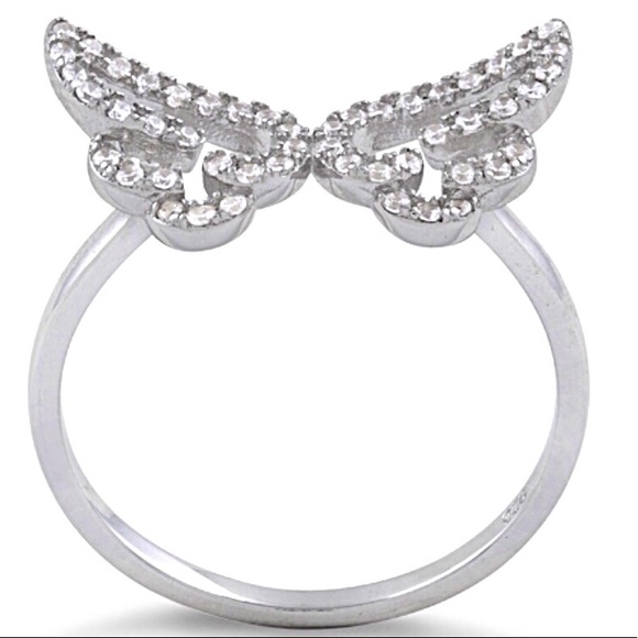 Jewelry | Solid 925 Silver Guardian Angel Ring | Poshmark